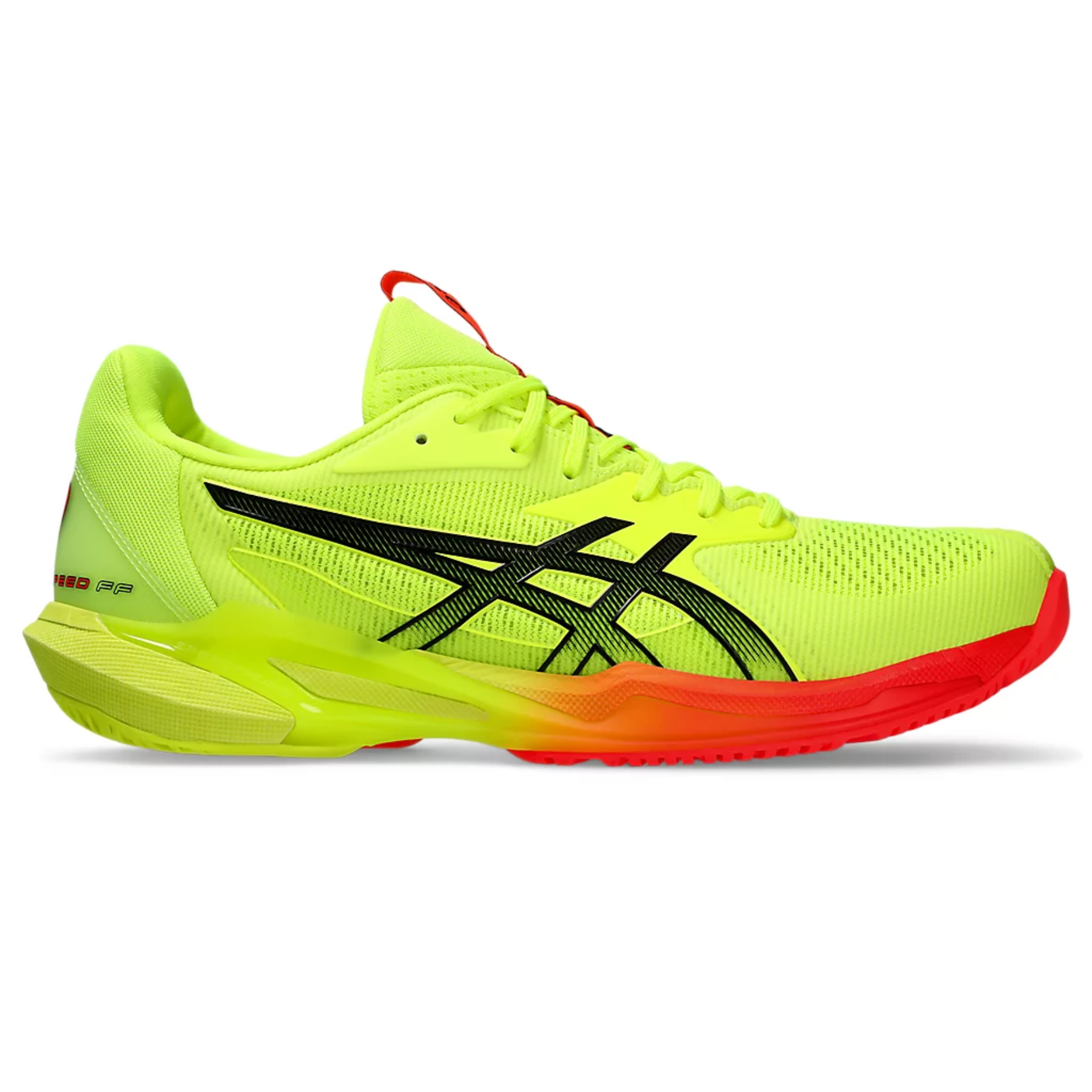 Asics Solution Speed FF 3 Paris Hardcourt Tennis Shoe - Safety Yellow/ – TennisGear