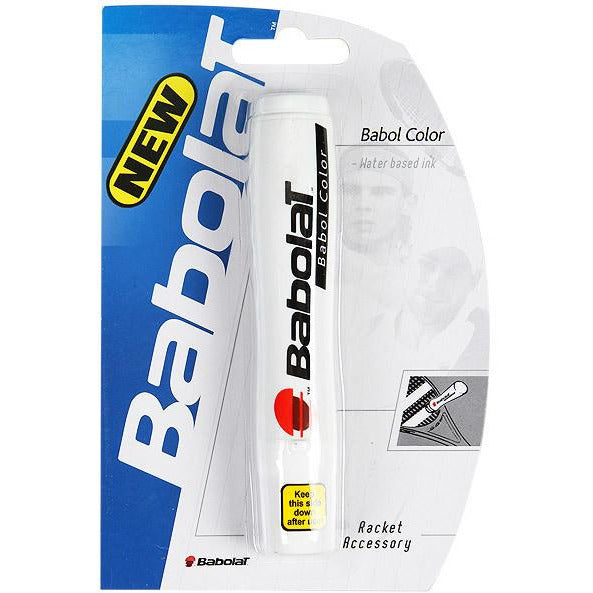 Babolat Stencil Ink - White – TennisGear
