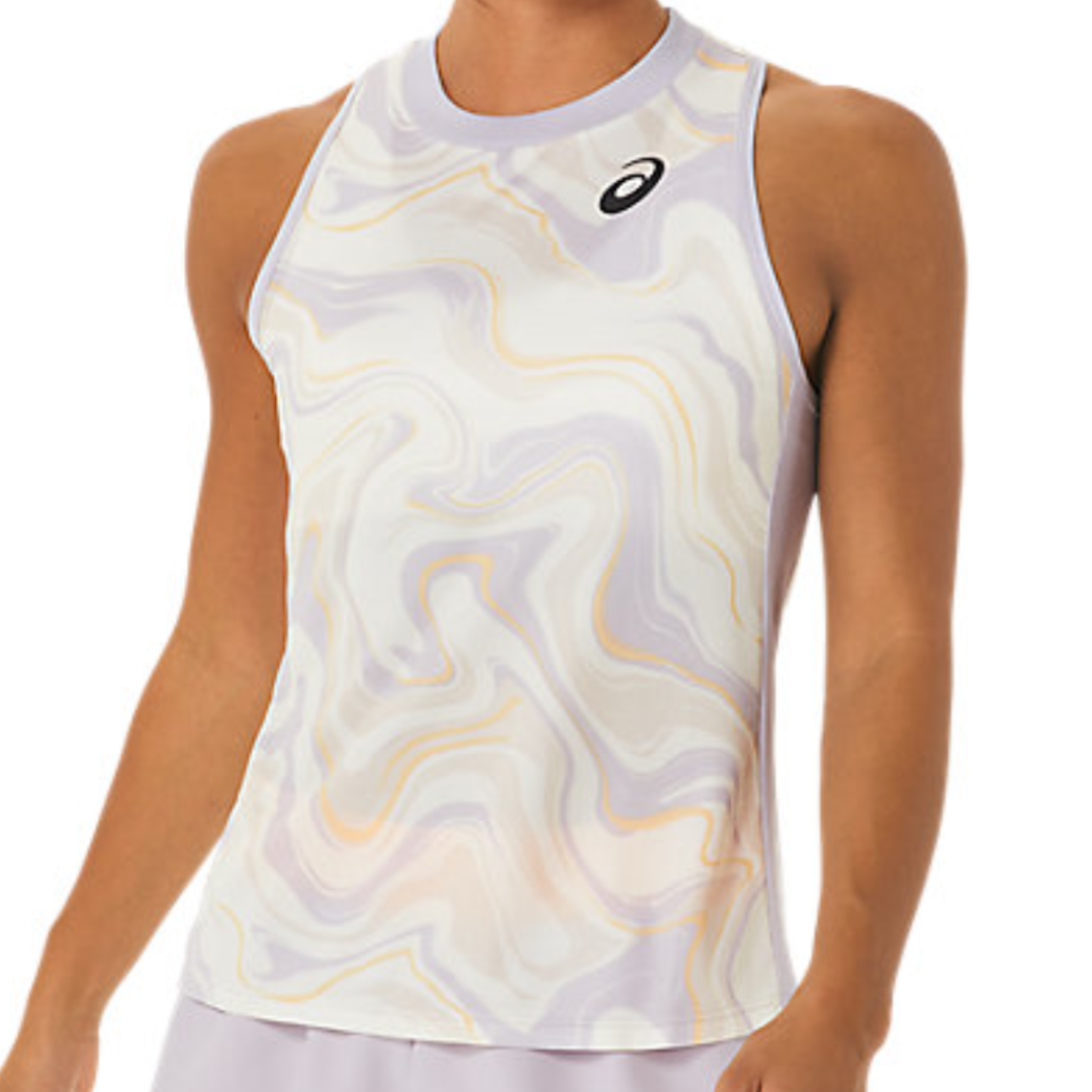Asics Women Match Graphic Tank - Dusk Violet – TennisGear