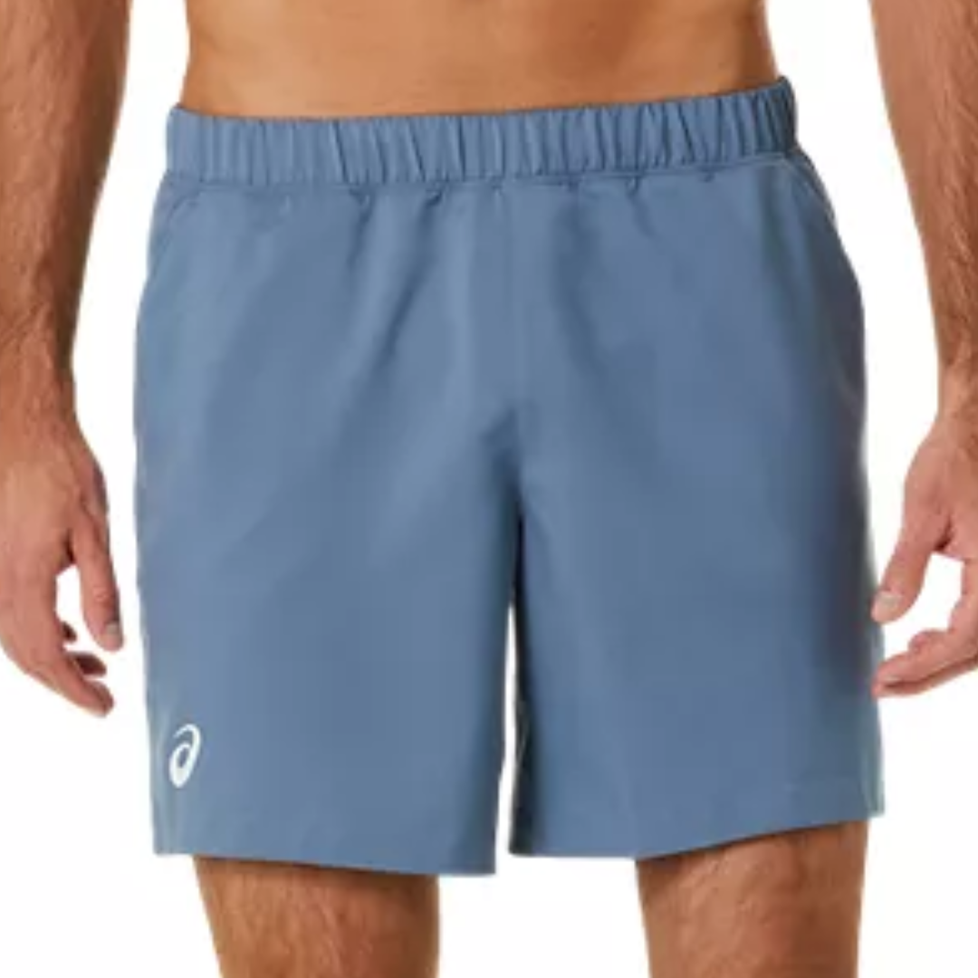 Asics Court 7in Men Tennis Short - Steel Blue – TennisGear