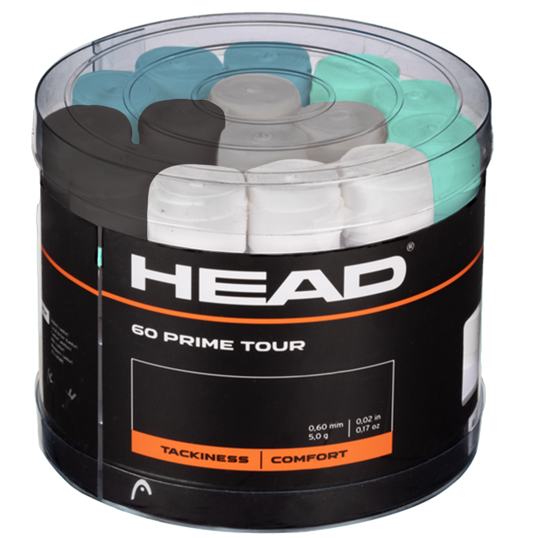 Head Prime Tour 60 pcs Pack Overgrip - Mixed – TennisGear