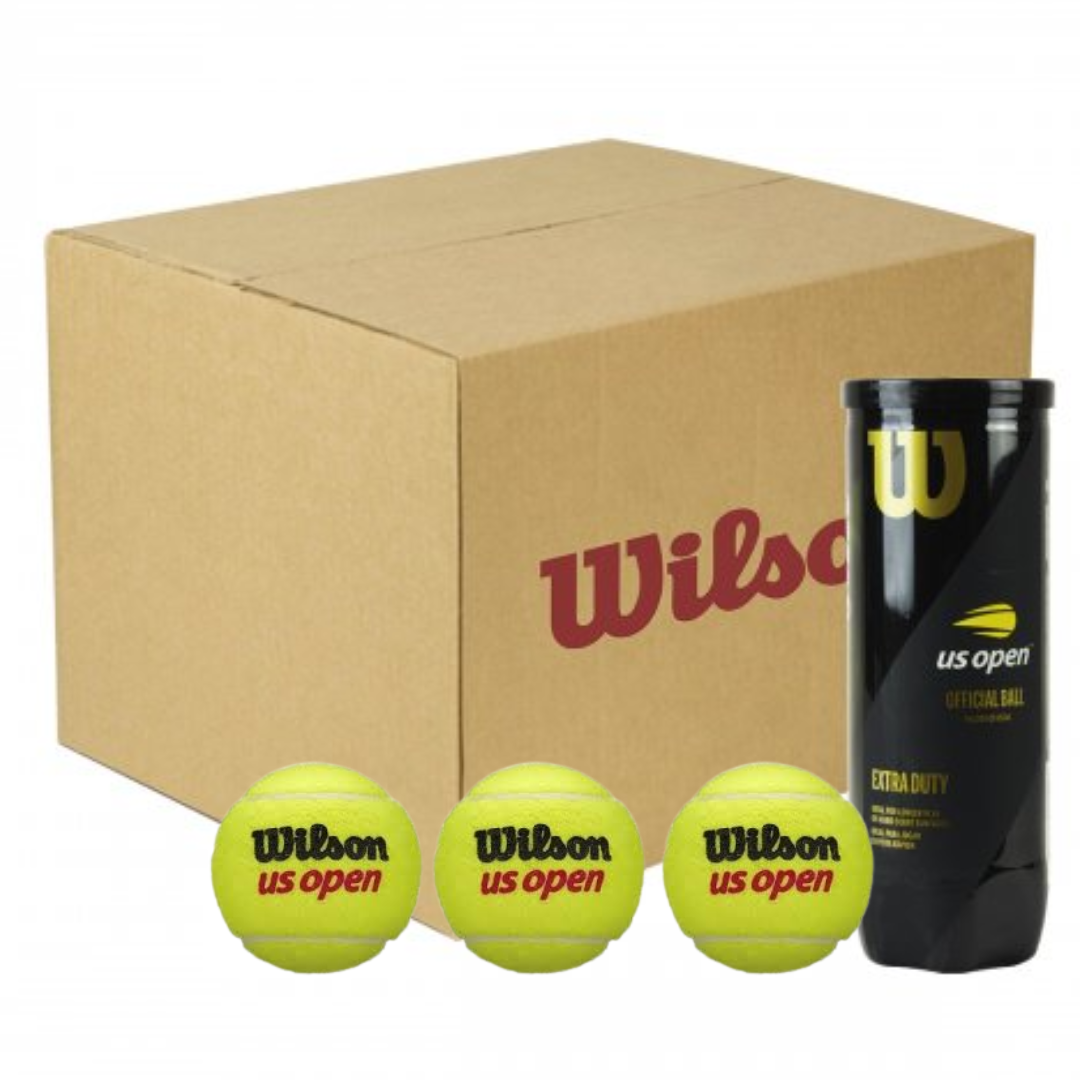 Wilson US Open 3 Ball - Carton - 72 Balls – TennisGear